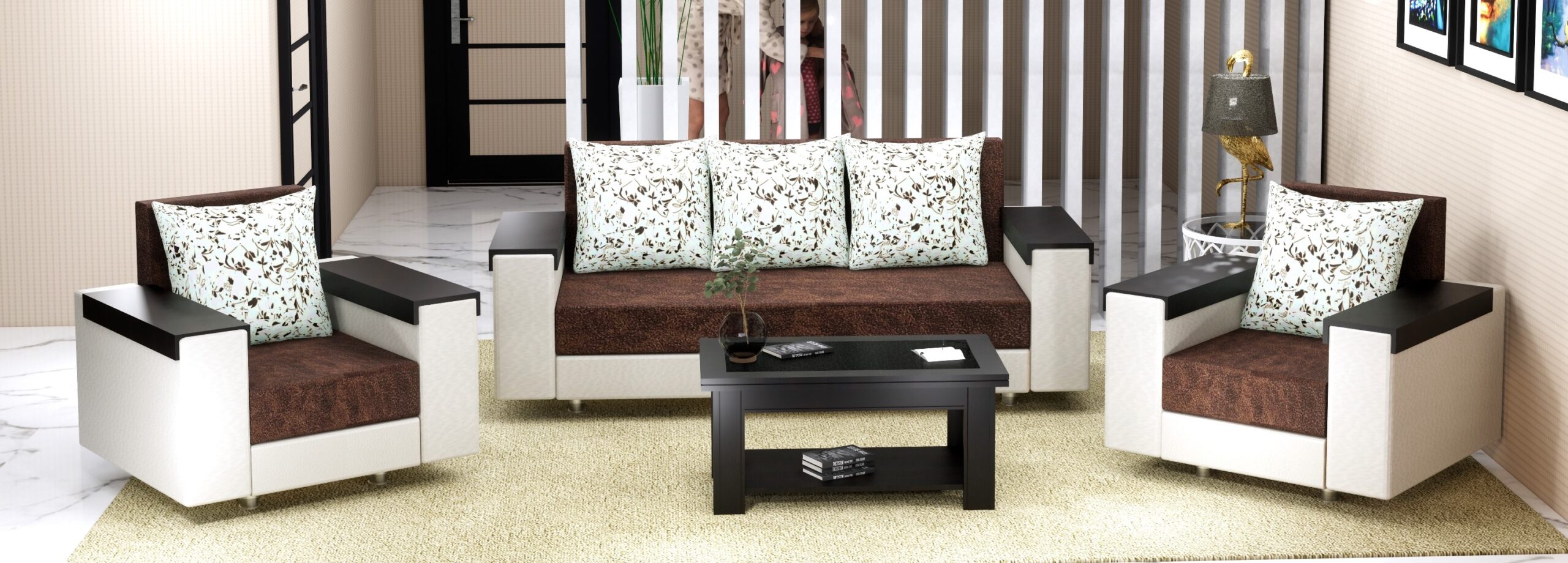 WSC 006 Sofa (3+1+1) - Winsome Furniture